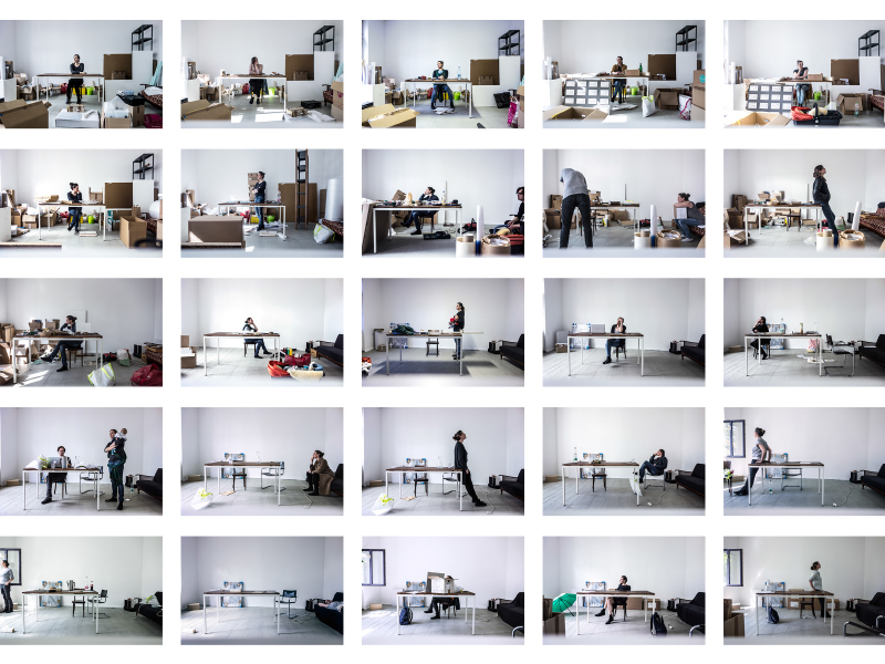 Maria Anwander, In the Studio, 2016-2019 (fortlaufend), 128 ...